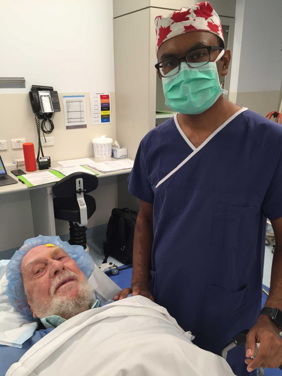 Retinal eye disease first for QEI Clinic | Queensland Eye Institute